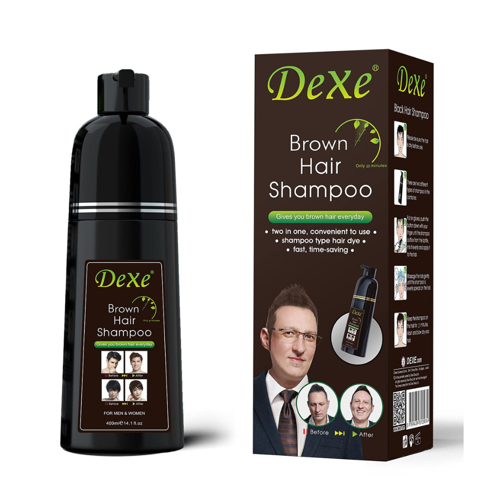 דיקסי שמפו חום לשיער שיבה 400 מל DEXE 🧔🏼‍♂️🧔🏽‍♂️🧔🏻‍♂️